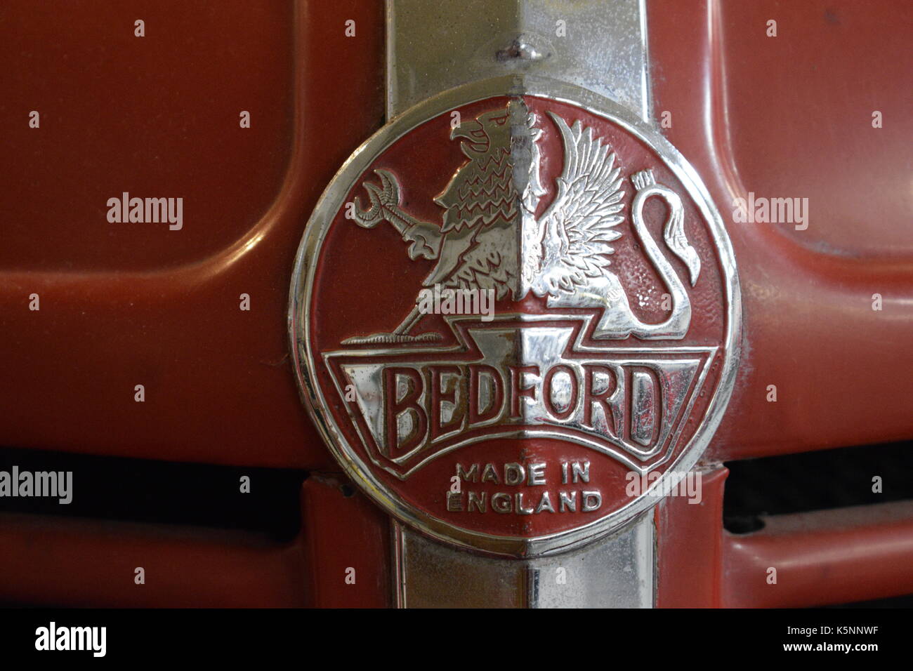 Oksbol, Denmark. 24th Aug, 2017. View of a Bedford fire truck at the ...
