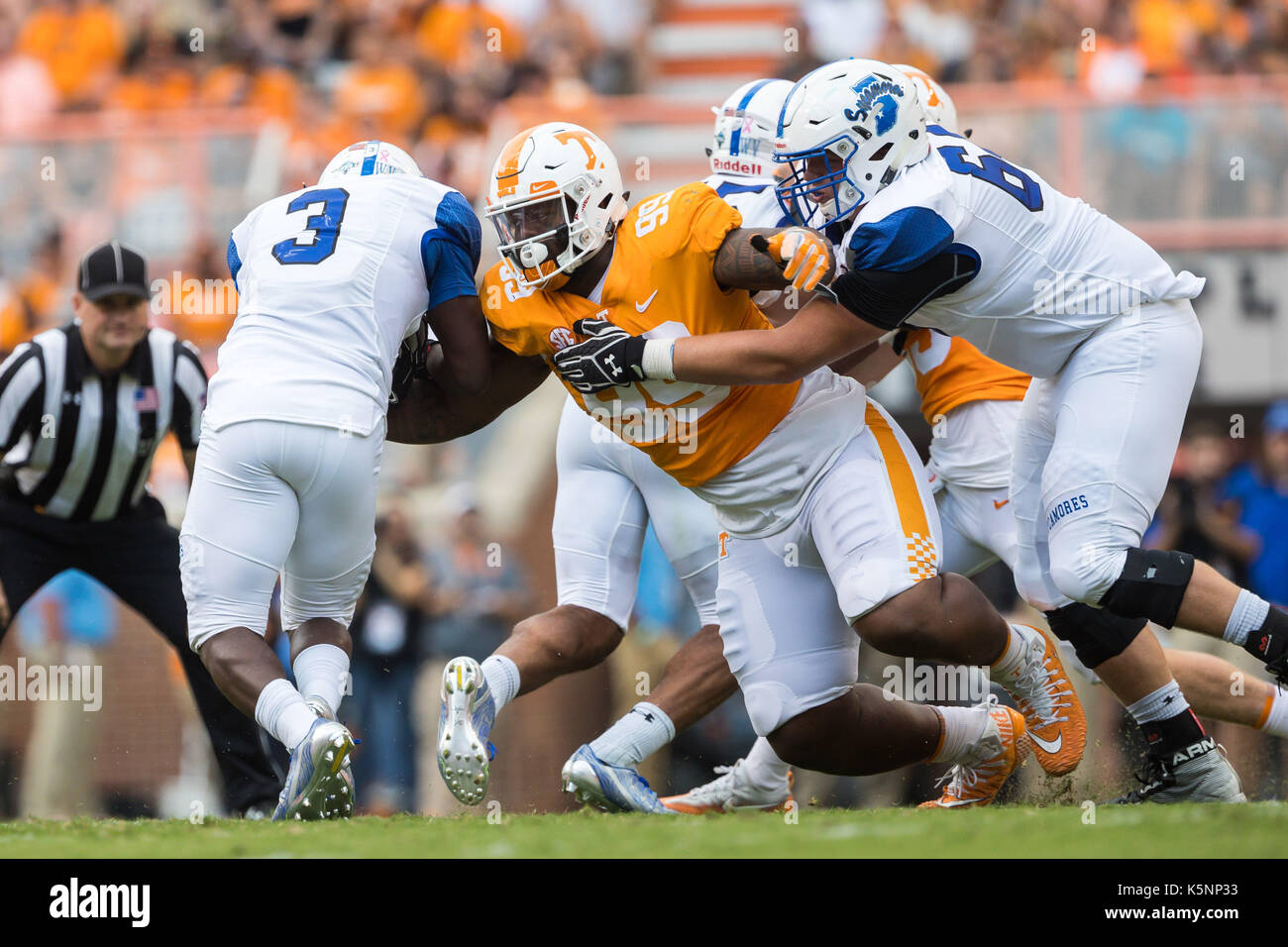 Reginald McKenzie Jr. 09th Sep, 2017. #99 of the Tennessee Volunteers ...