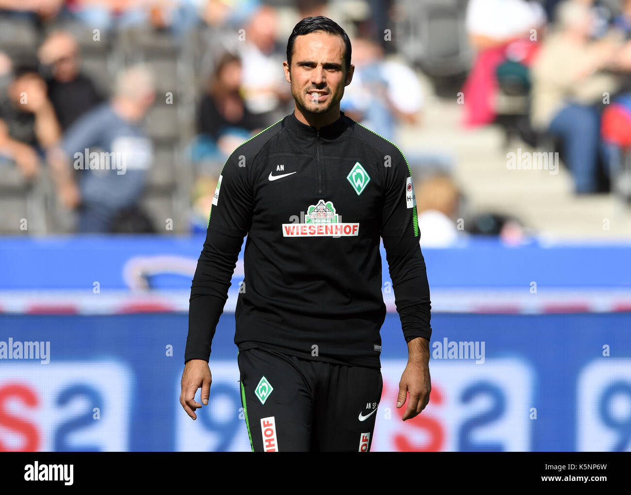 Bremen's coach Alexander Nouri, photographed before the German ...