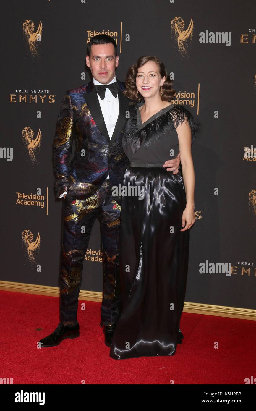 Los Angeles, CA, USA. 9th Sep, 2017. John Roberts, Kristen Schaal at a ...