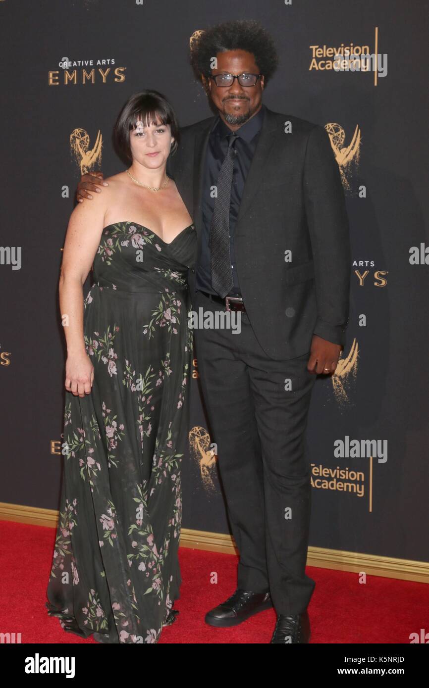 Los Angeles, CA, USA. 9th Sep, 2017. Melissa Bell, W. Kamau Bell at a ...