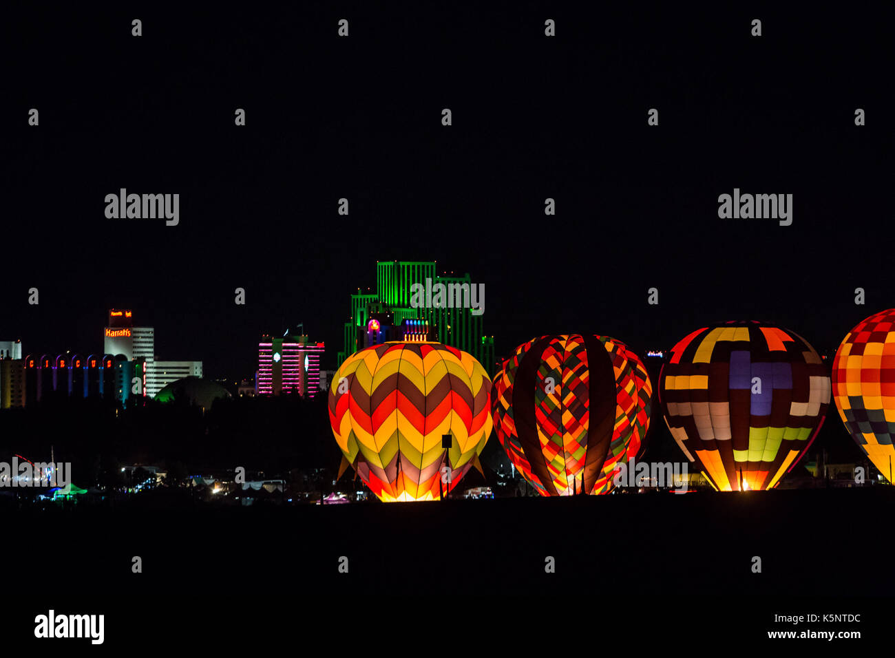 Reno, Nevada, USA. 10th Sep, 2017. The Dawn Patrol gives a pre-dawn ...