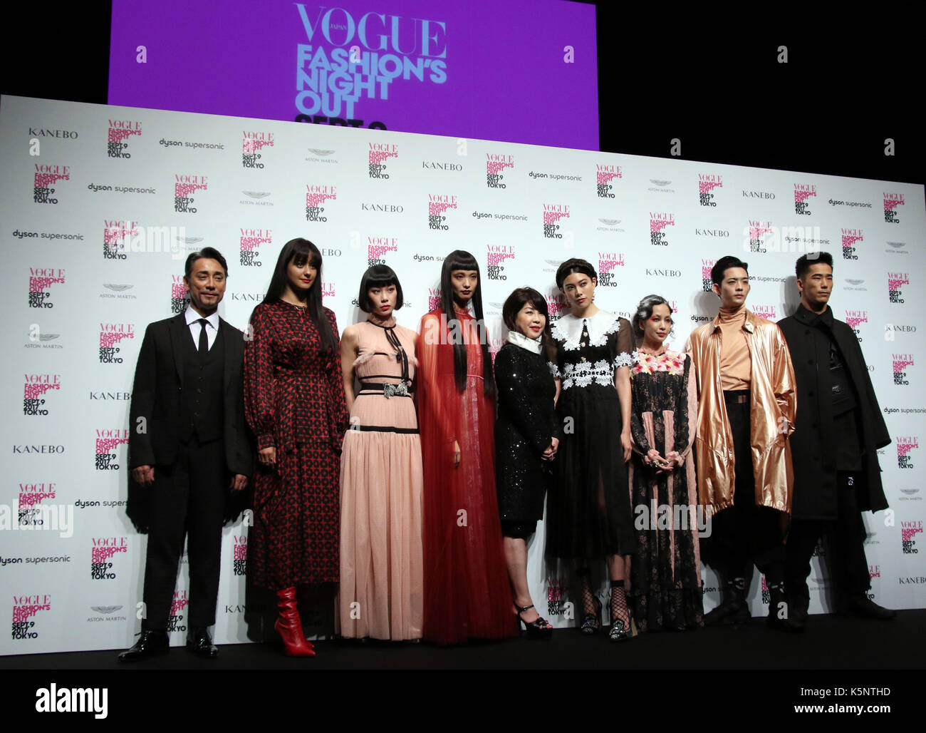 Tokyo, Japan. 9th Sep, 2017. (L-R) Chris Peppler, Arisa Urahama ...