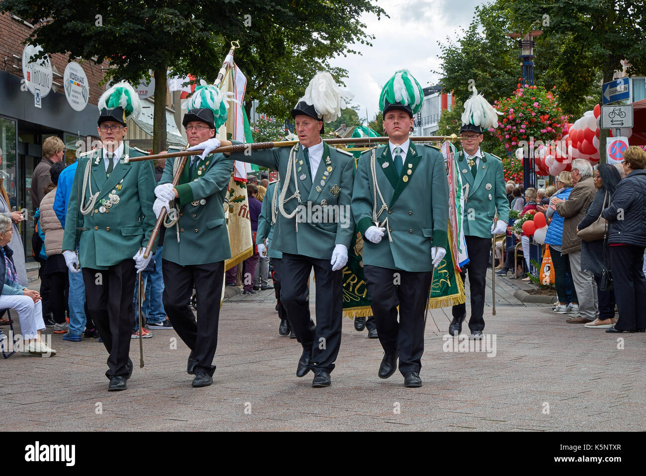 Heinsberg, Germany. 10th September, 2017. Marksmen´s Festival, pageant ...