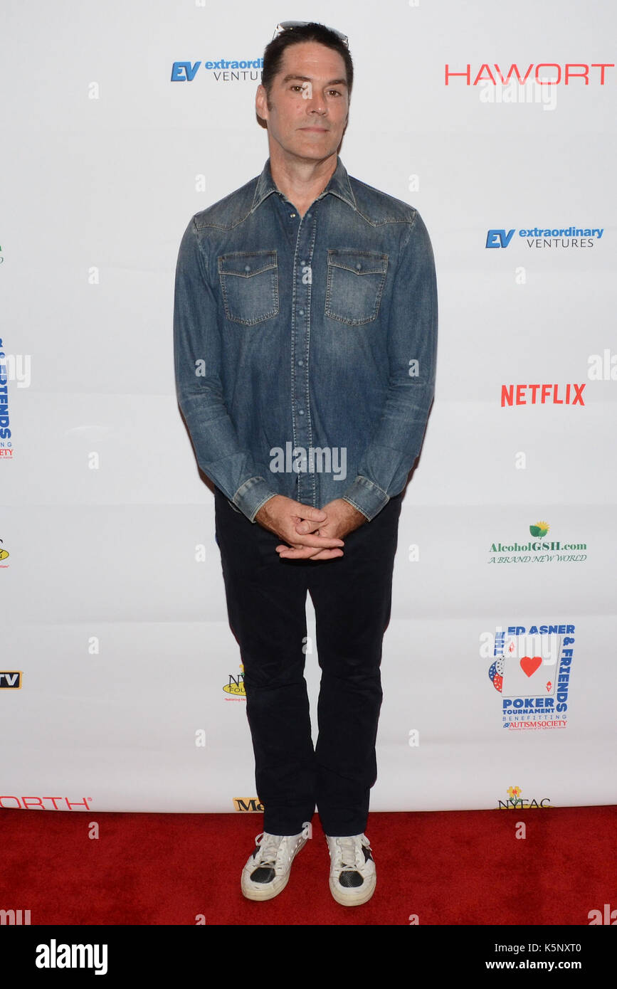 Actor Thomas Gibson attends Ed Asner Friends Celebrity Poker Tournament ...