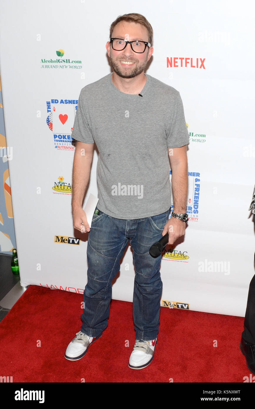 Alex Plank attends Ed Asner Friends Celebrity Poker Tournament ...
