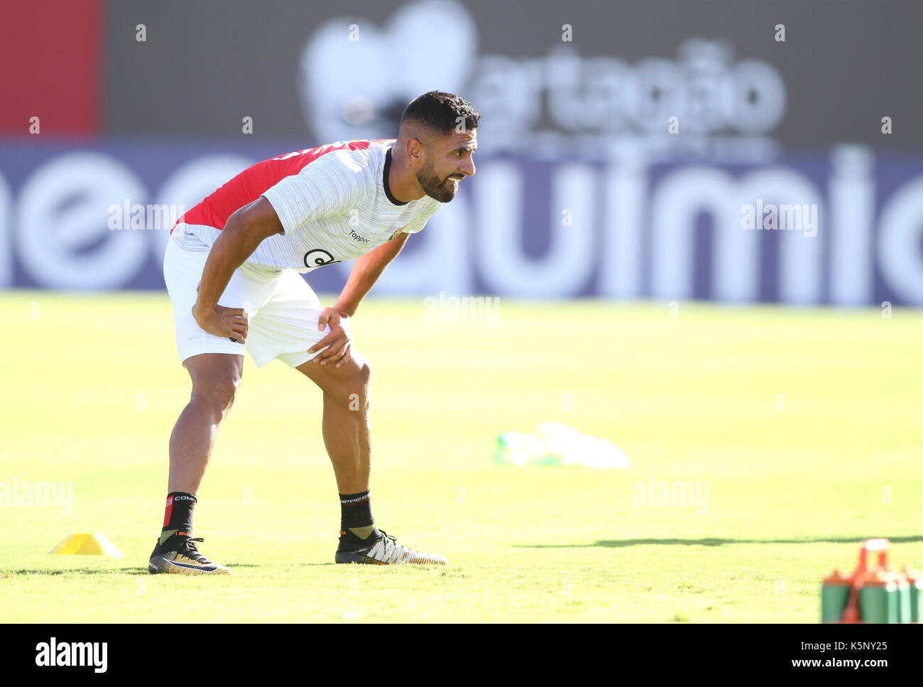Salvador, Brazil. 10th Sep, 2017. up match of Vitoria vs. Fluminense on ...