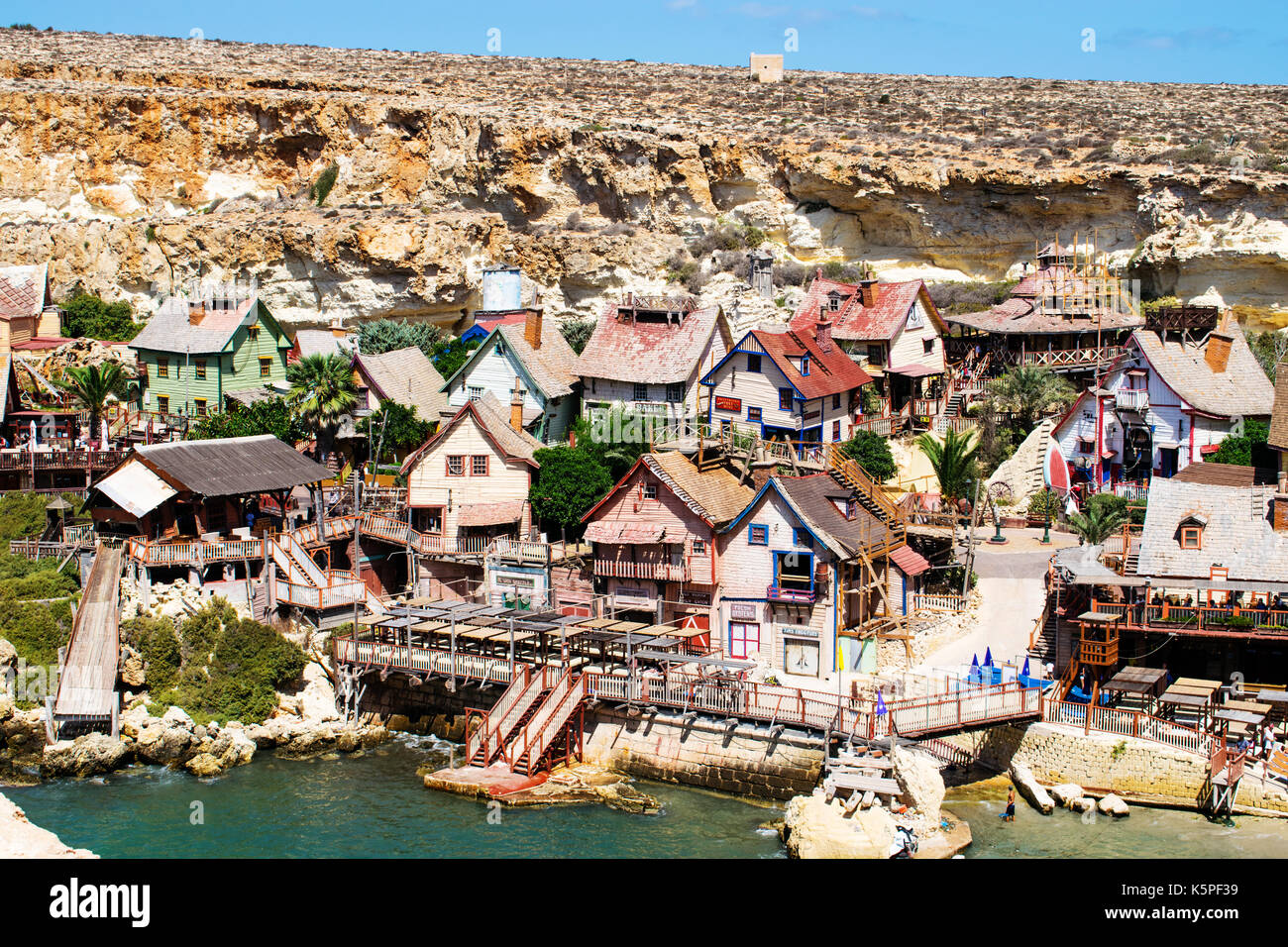 Popeye`s Village is a popular village for tourists built on Popeye`s ...