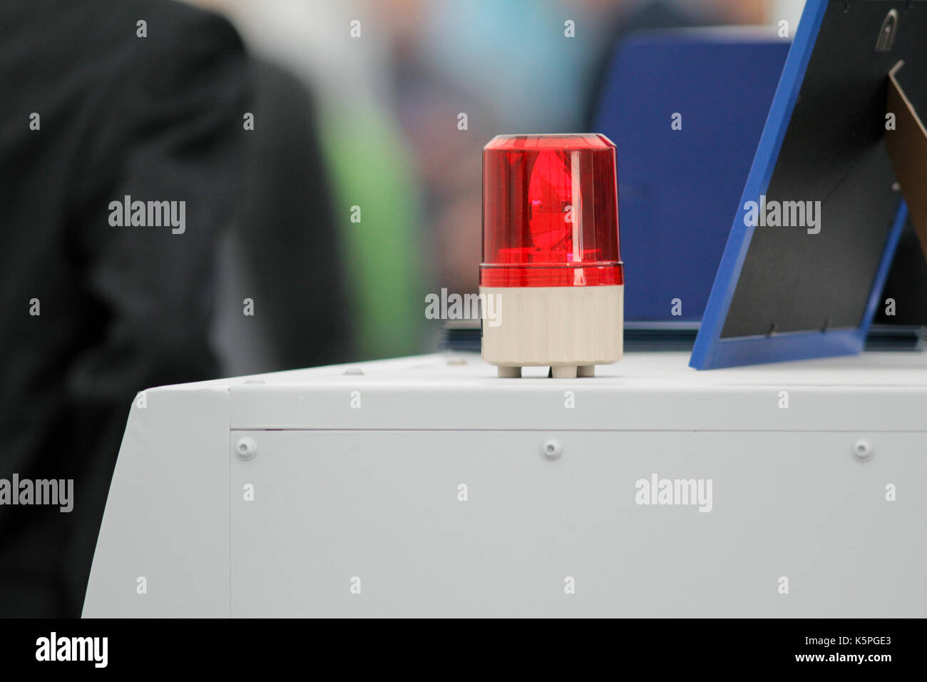 Red alert alarm light flashing hi-res stock photography and images - Alamy