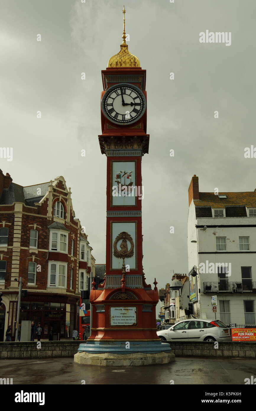 Jubilee clock weymouth hi-res stock photography and images - Alamy