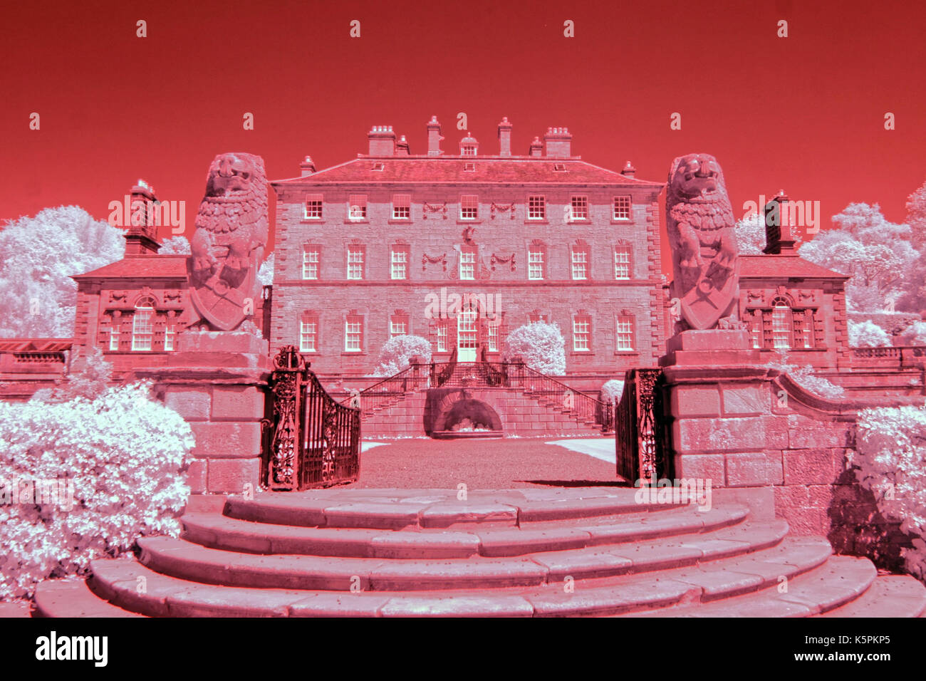 infra red panoramic Pollok House is the ancestral home of the Stirling ...