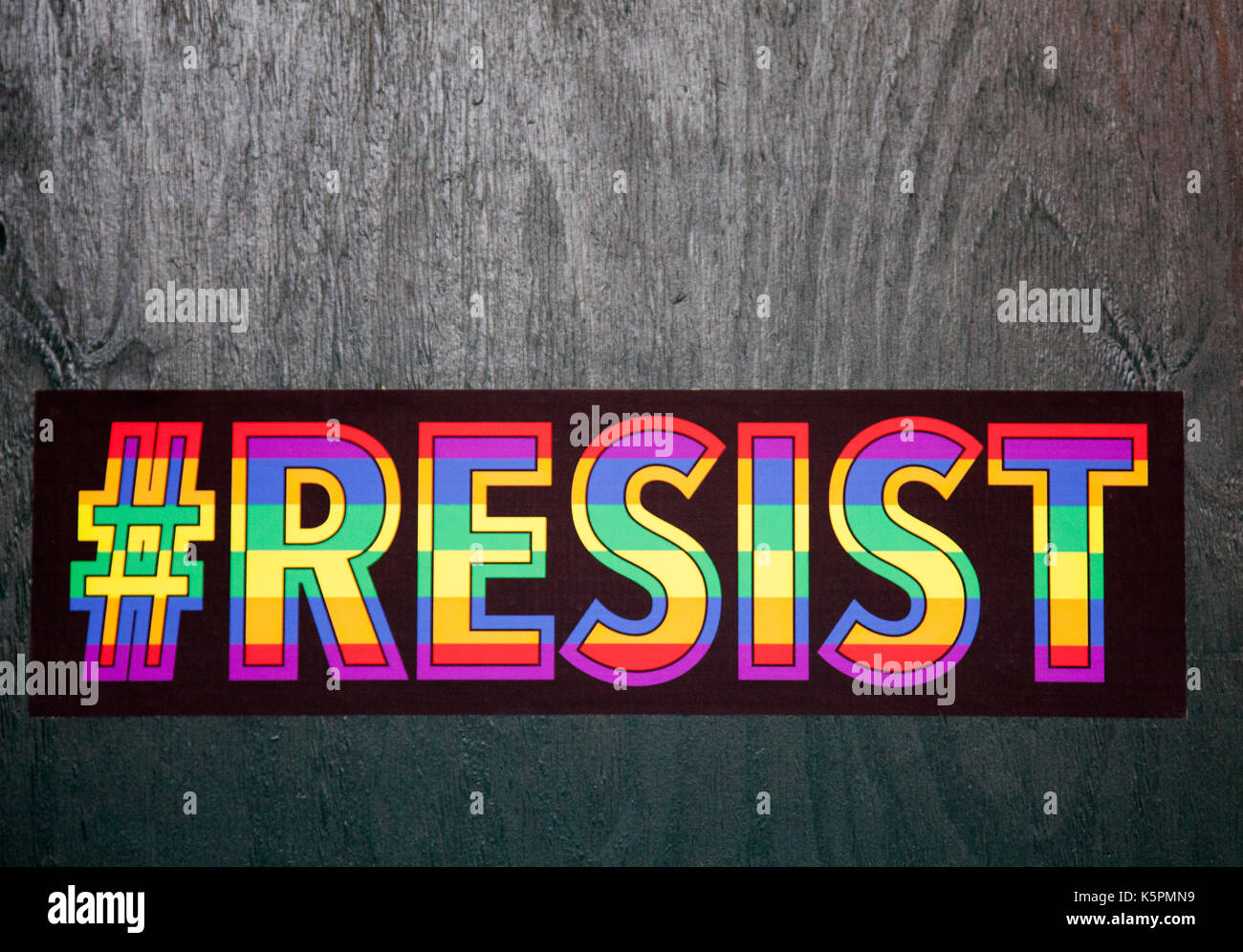 Sticker With Slogan High Resolution Stock Photography and Images - Alamy