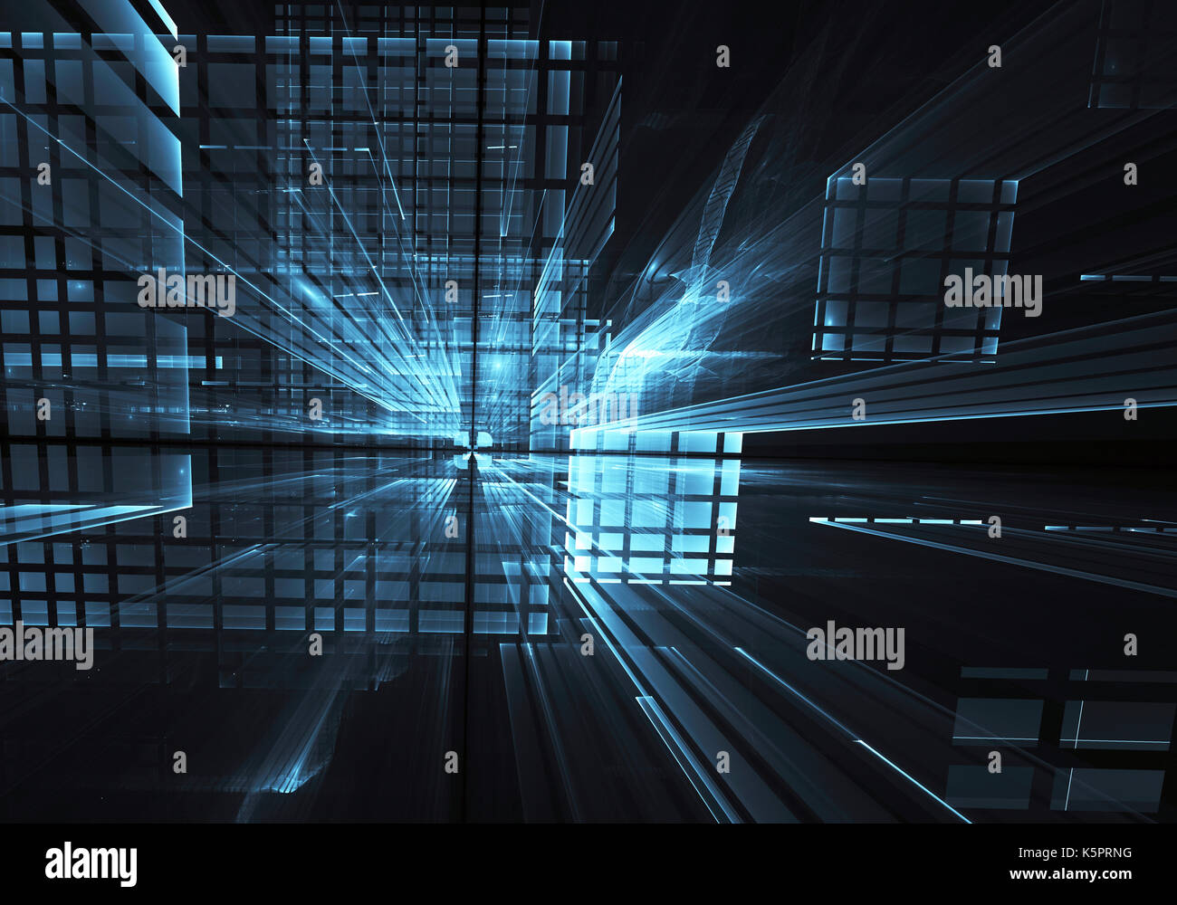 Abstract technology illustration, illustration Stock Photo - Alamy
