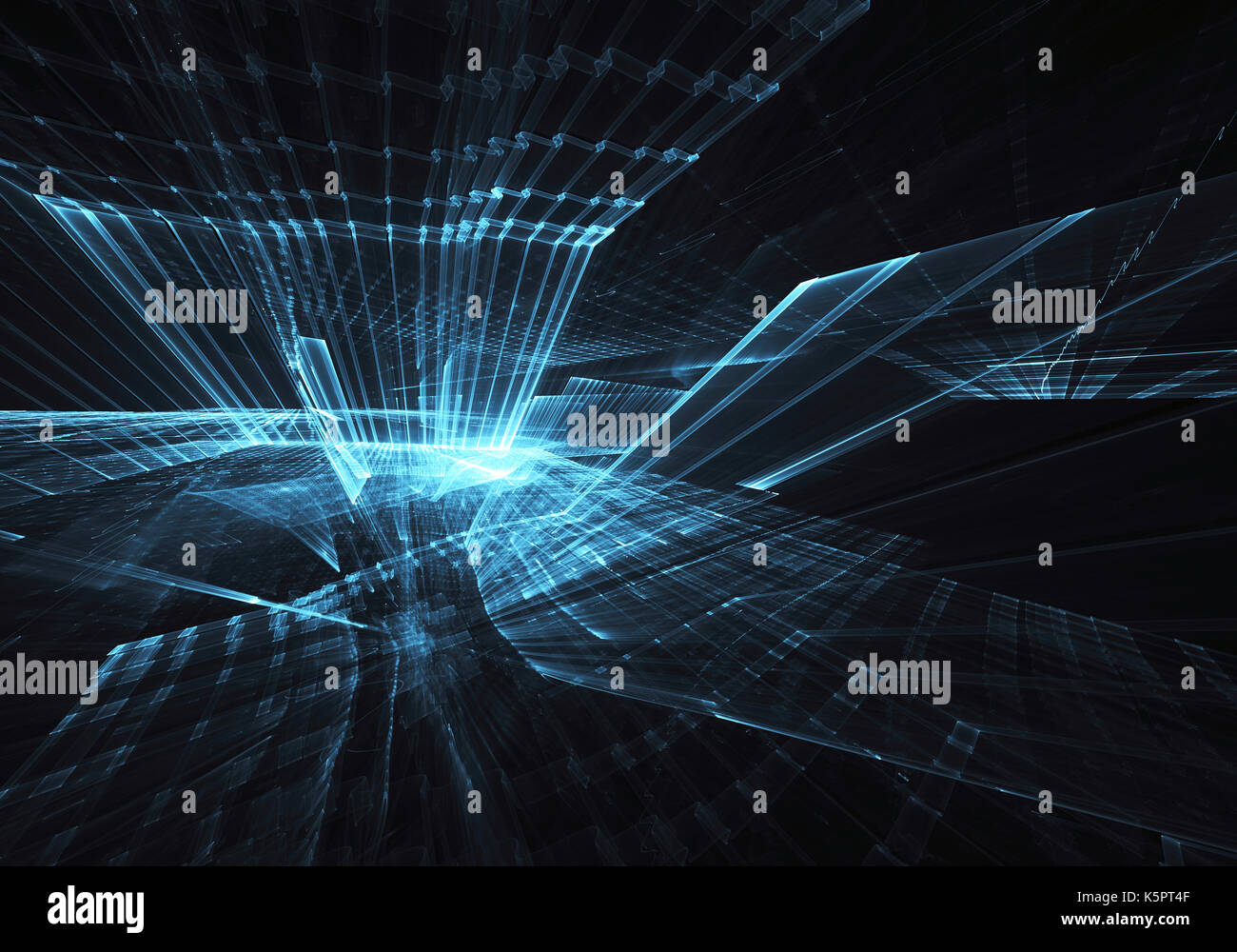 Abstract technology illustration, illustration Stock Photo - Alamy