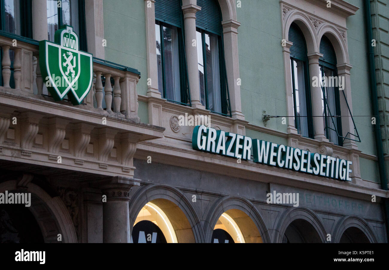 Grawe logo hi-res stock photography and images - Alamy