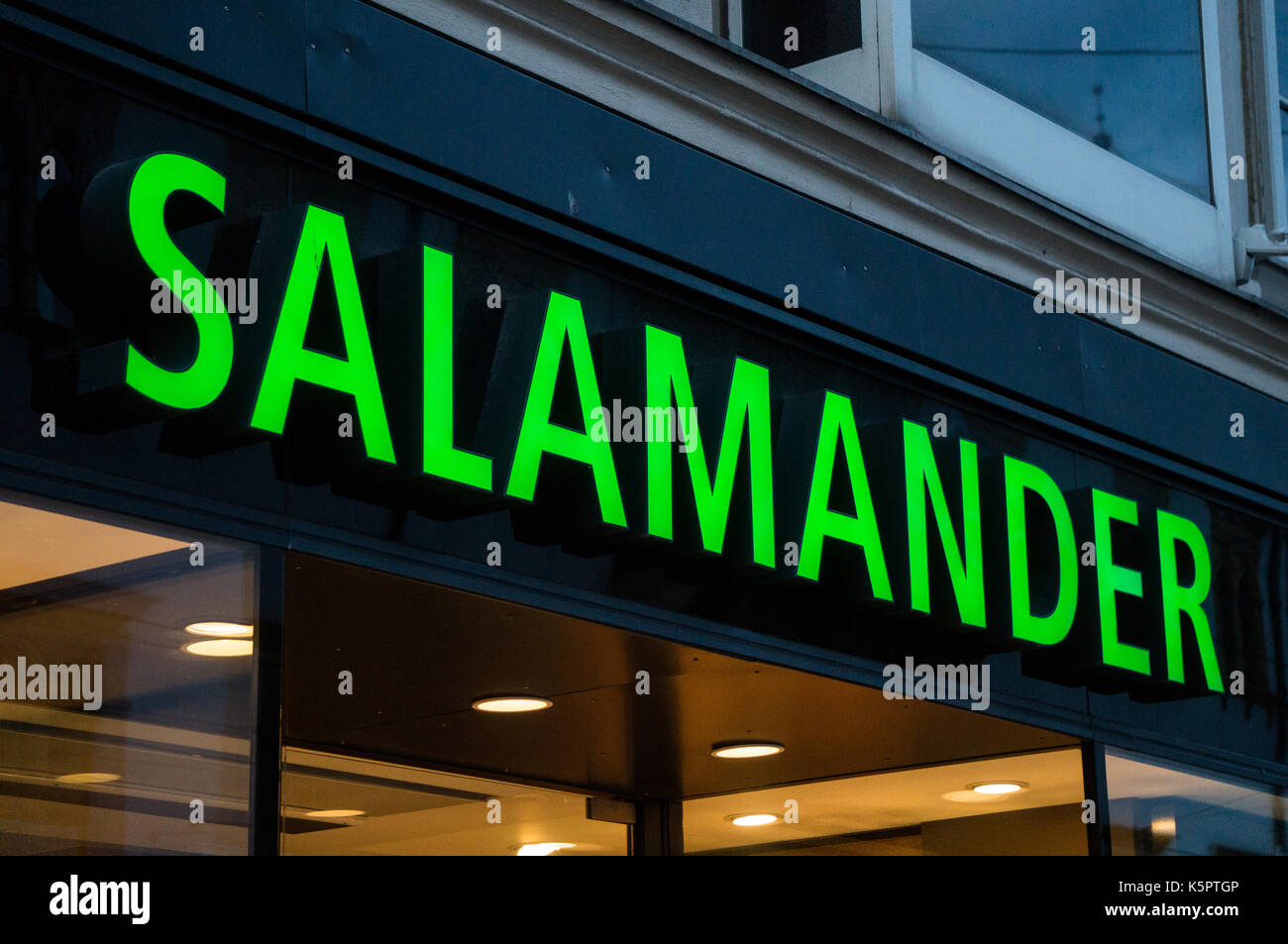 Salamander Sign High Resolution Stock Photography and Images - Alamy