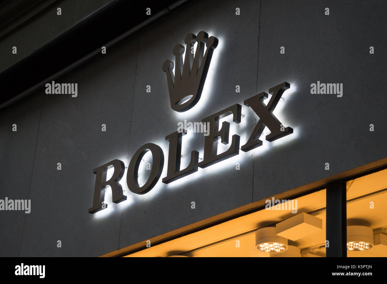 Rolex Sign Symbol High Resolution Stock Photography and Images - Alamy