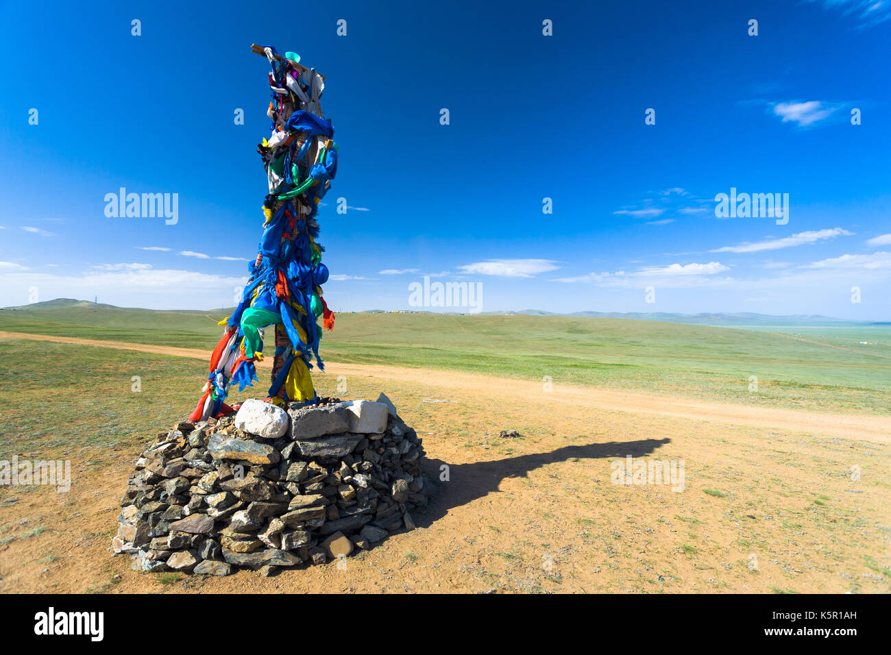 Buddhist stupa in mongolia hi-res stock photography and images - Alamy