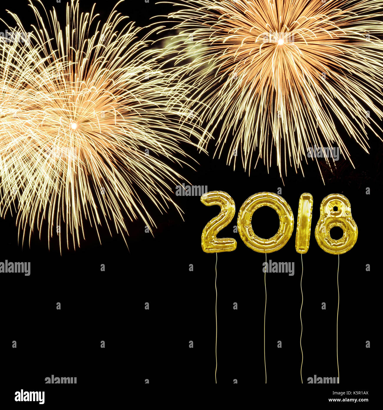2018 fireworks hi-res stock photography and images - Alamy