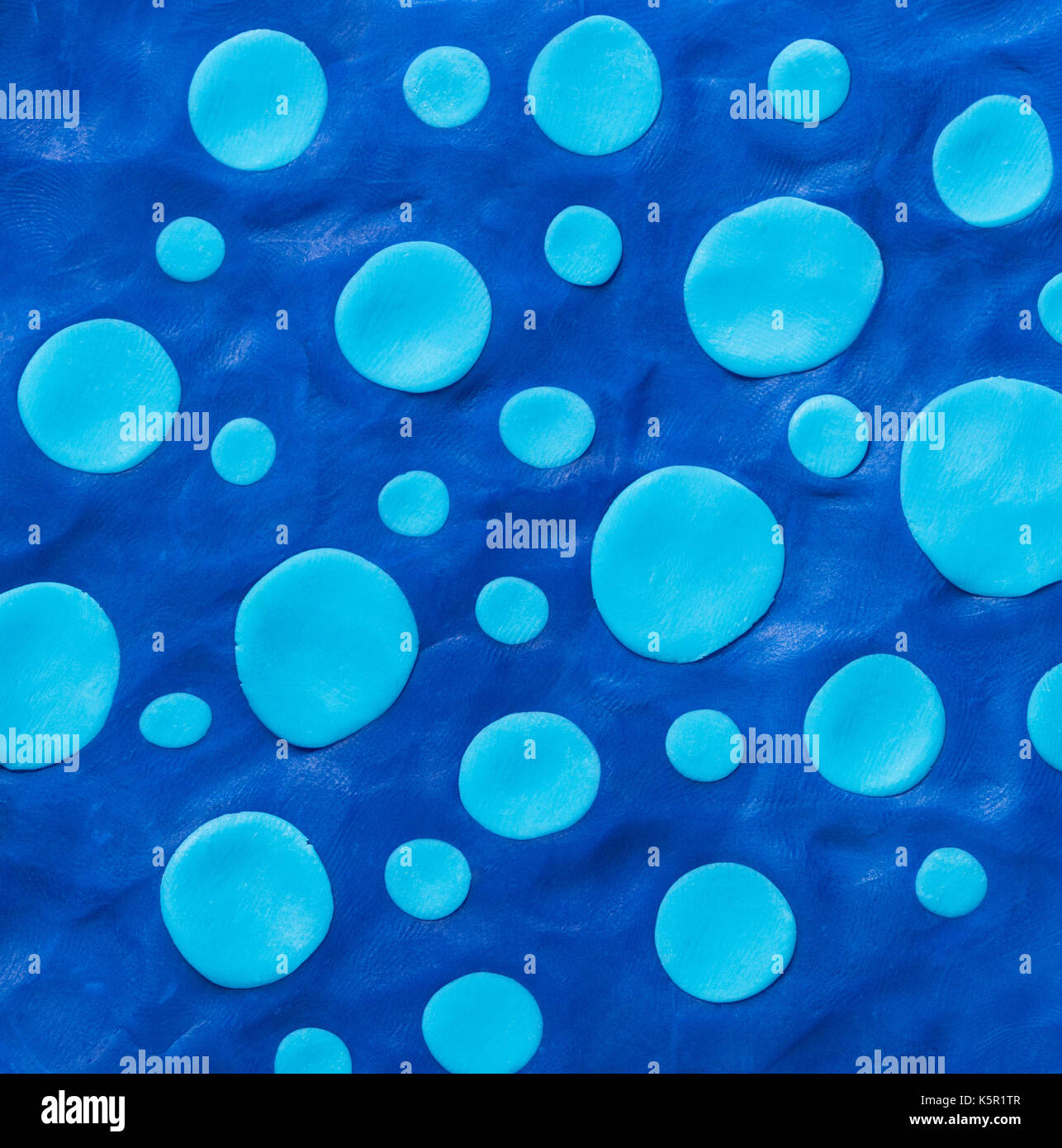Blue plasticine textured background Stock Photo - Alamy