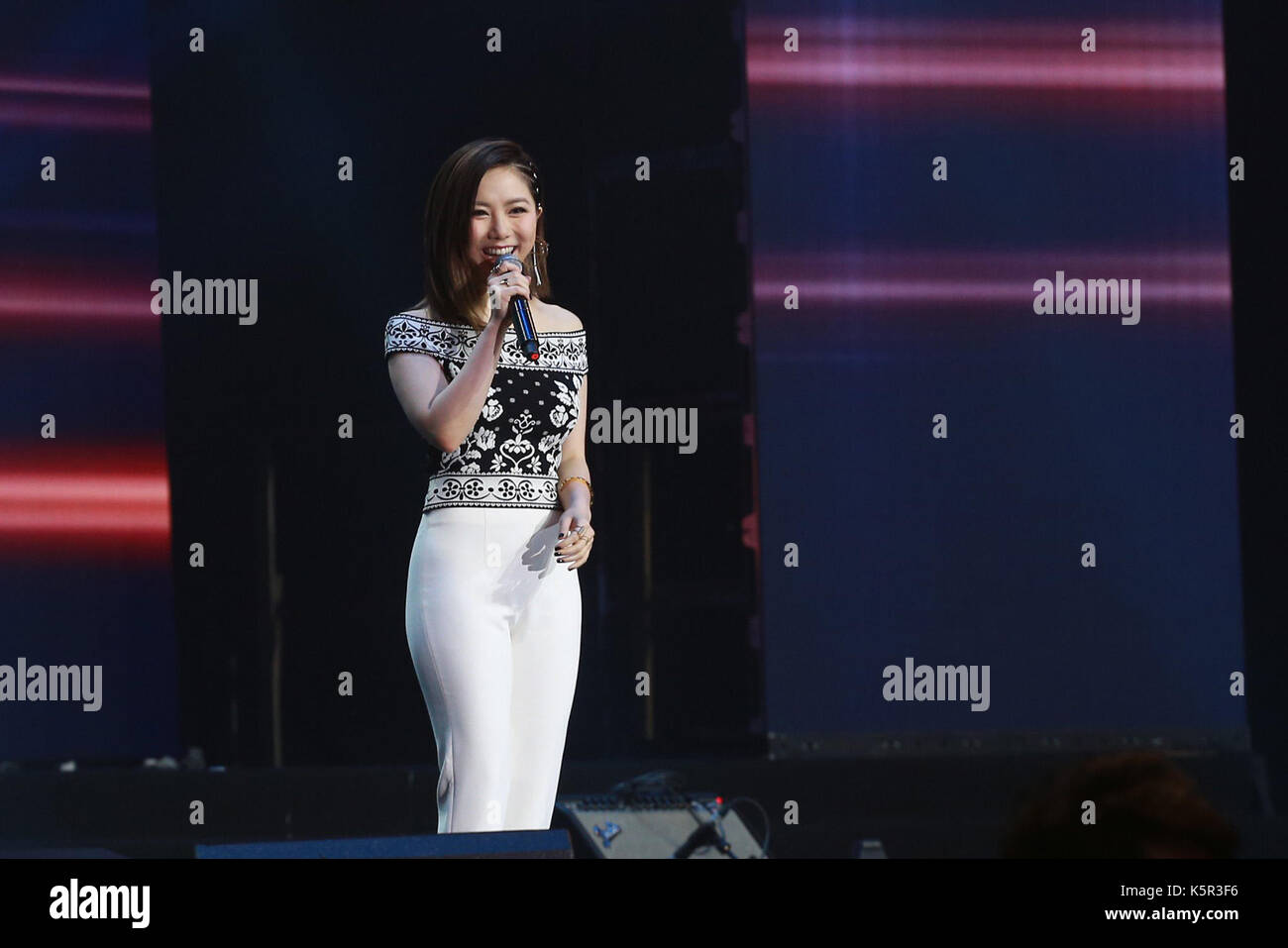 G.E.M. attends the presentation ceremony of the China Music Awards 2017 ...