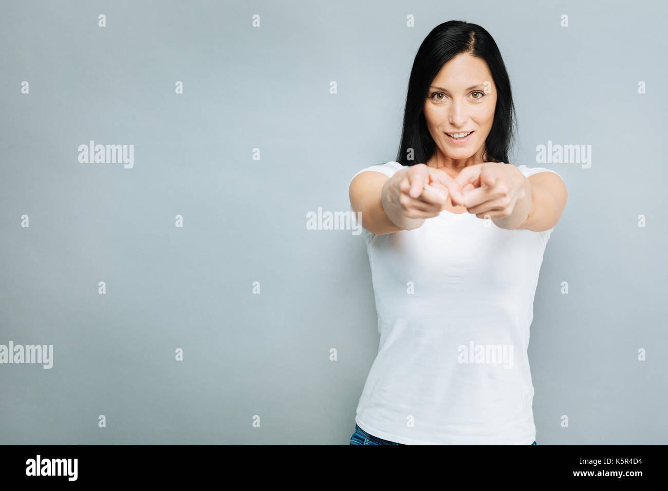 Straight faces hi-res stock photography and images - Alamy