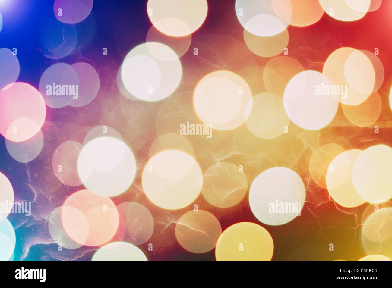 Bright light spots abstract bokeh blurred texture background Stock ...
