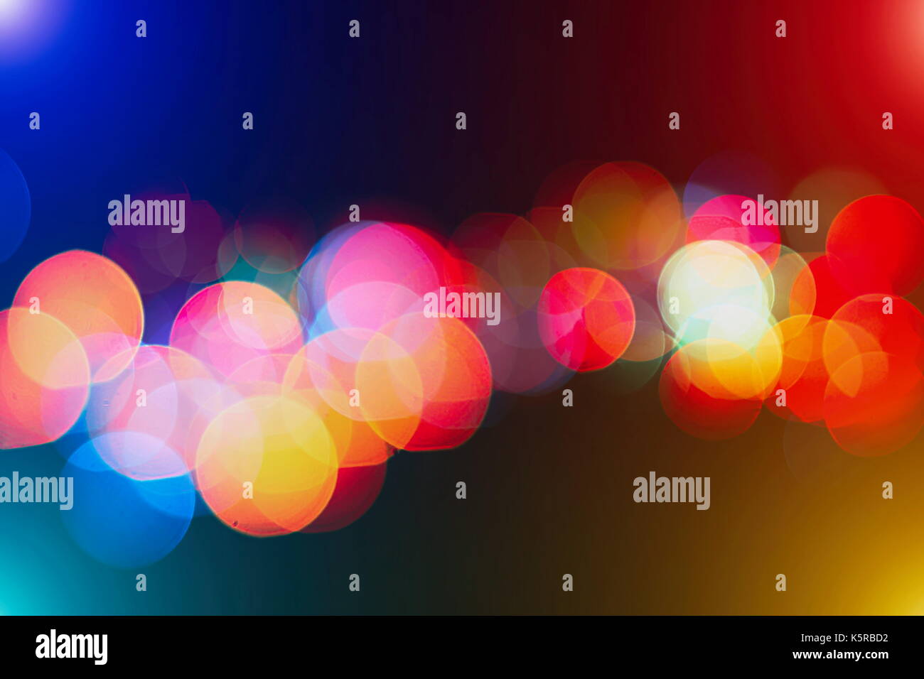 Bright light spots abstract bokeh blurred texture background Stock ...