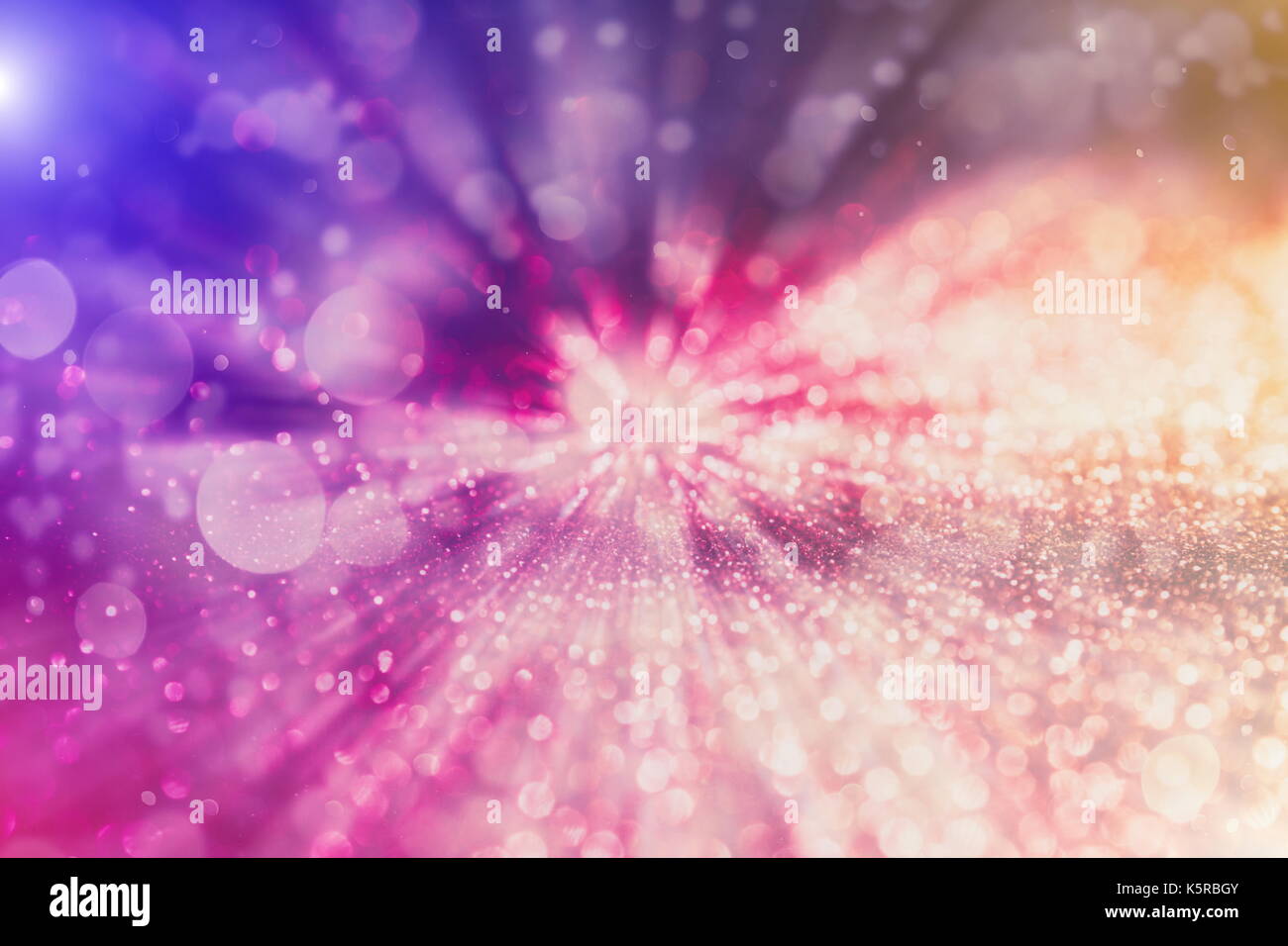 Bright light spots abstract bokeh blurred texture background Stock ...