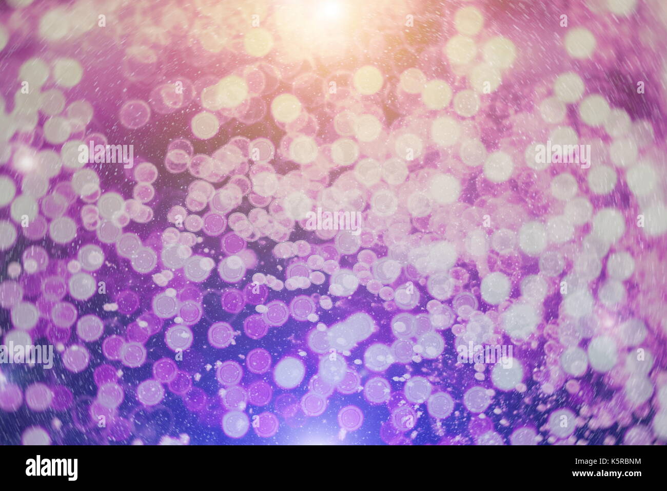 Bright light spots abstract bokeh blurred texture background Stock ...