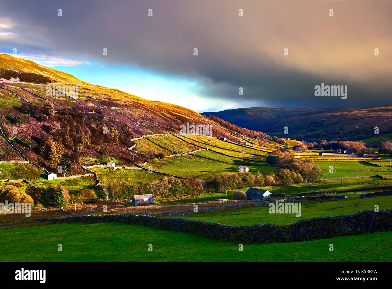 Yorkshire dales barns hi-res stock photography and images - Alamy
