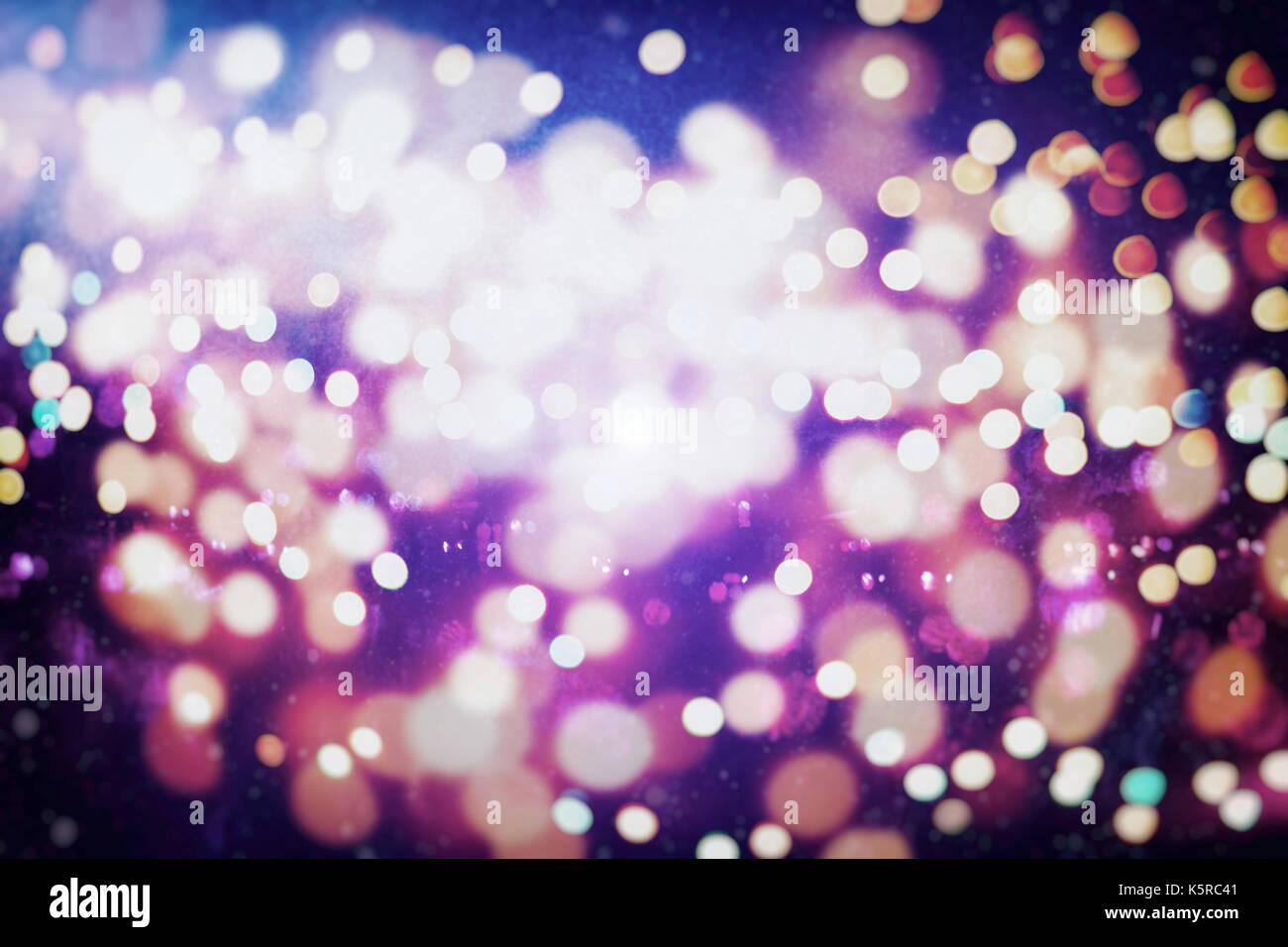 Bright light spots abstract bokeh blurred texture background Stock ...