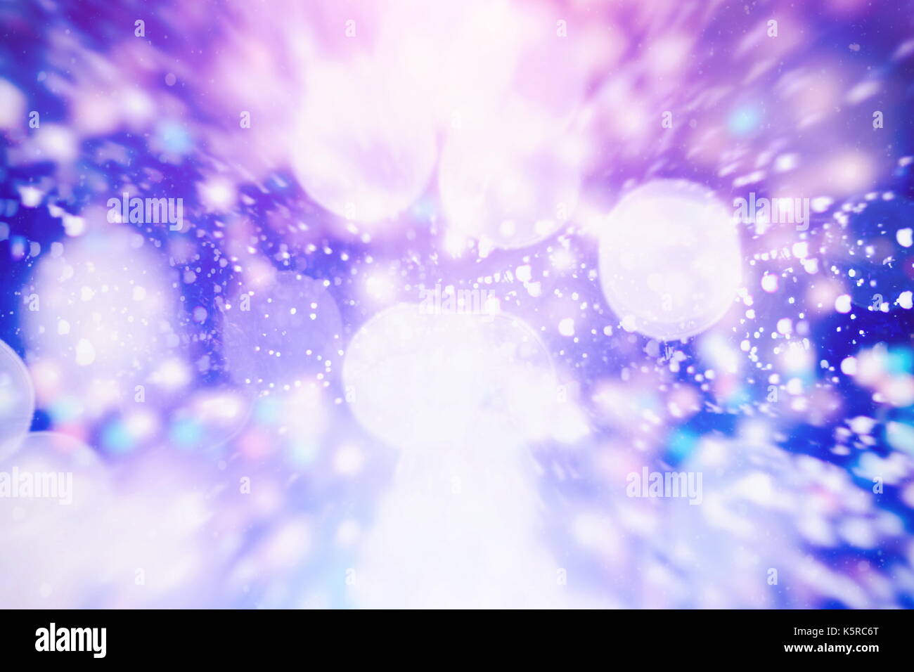 Bright light spots abstract bokeh blurred texture background Stock ...