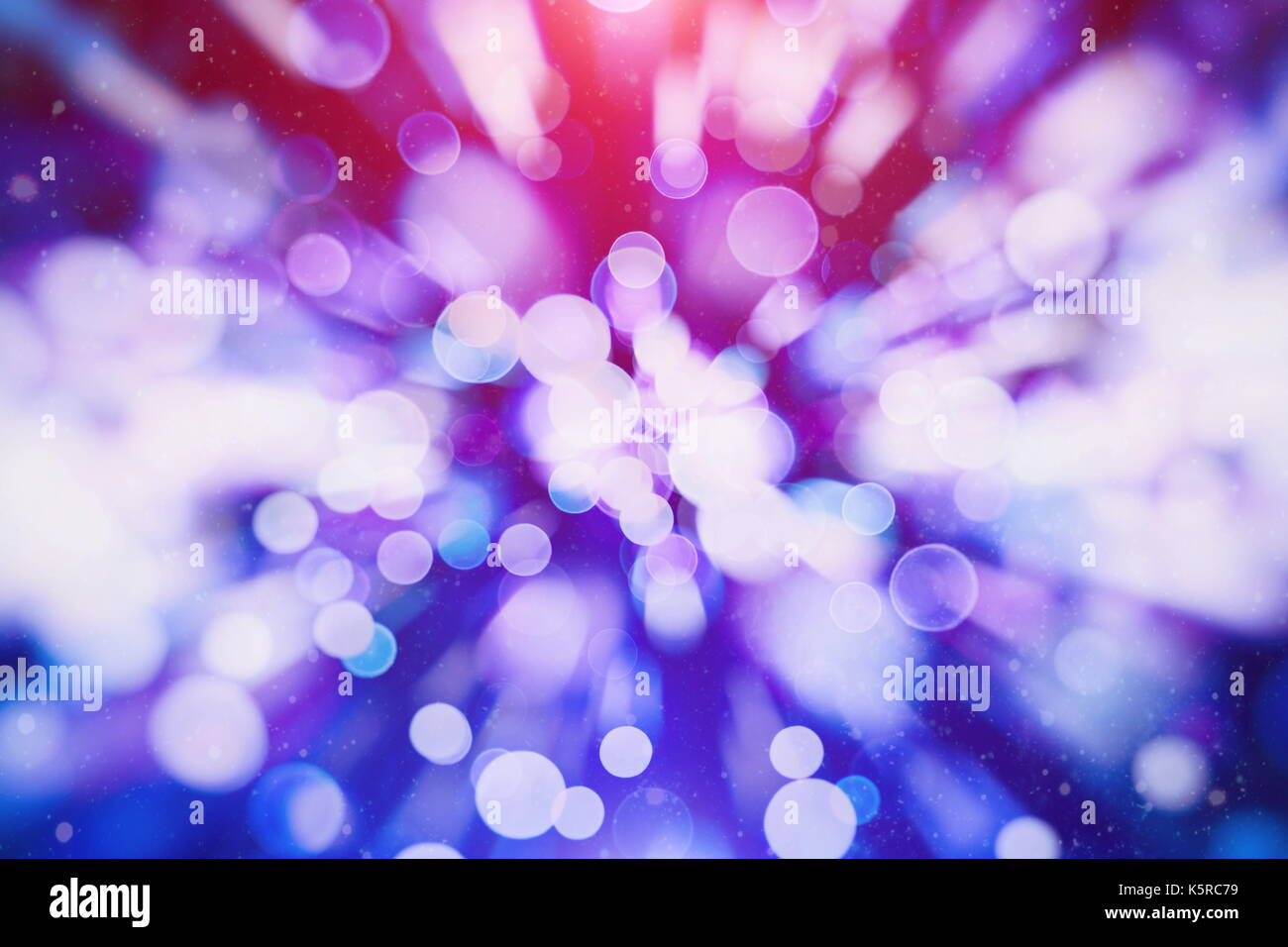 Bright light spots abstract bokeh blurred texture background Stock ...