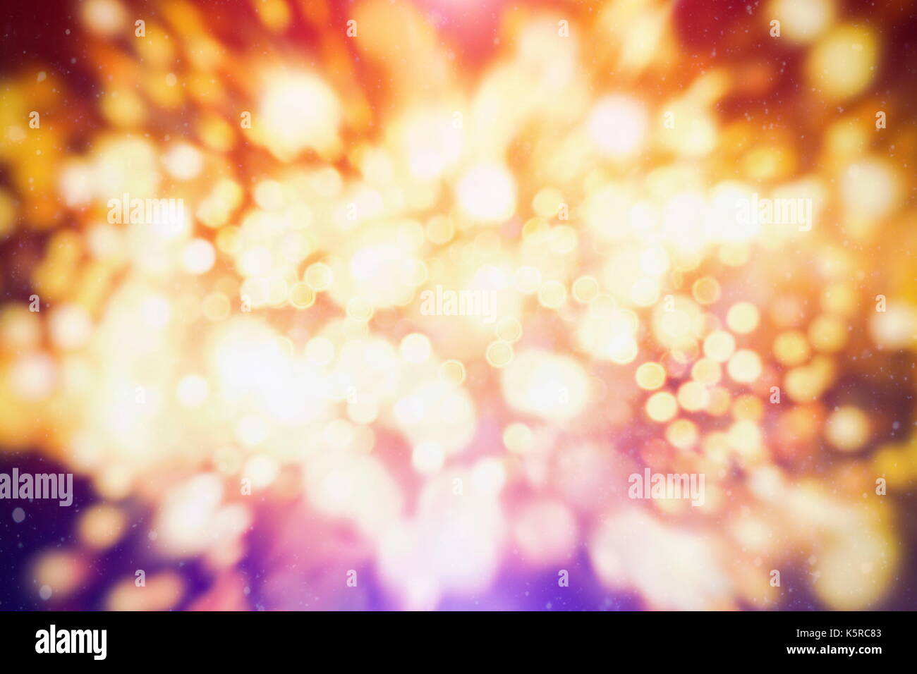 Bright light spots abstract bokeh blurred texture background Stock ...
