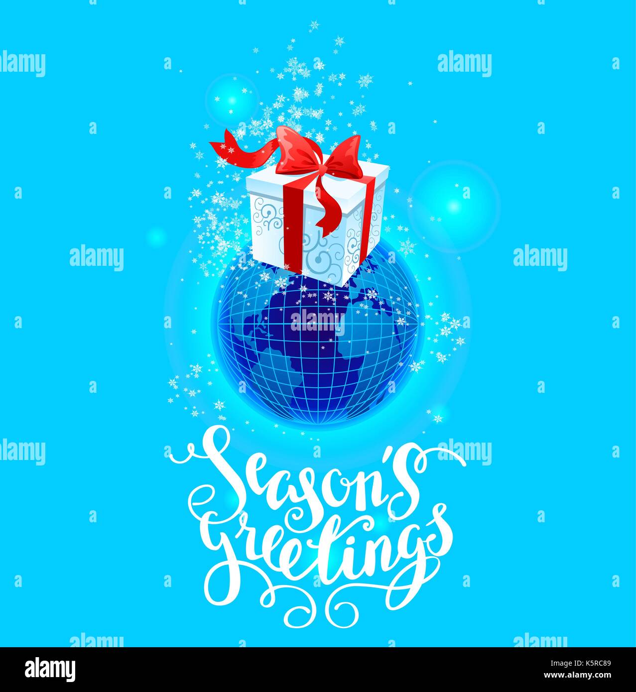 Season greetings card Stock Vector Image & Art - Alamy