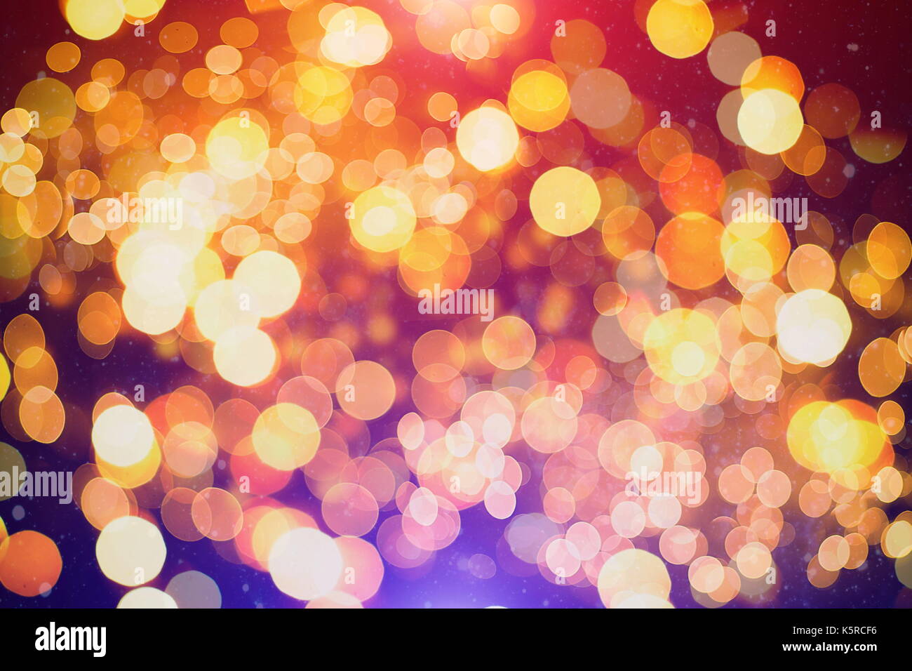 Bright light spots abstract bokeh blurred texture background Stock ...