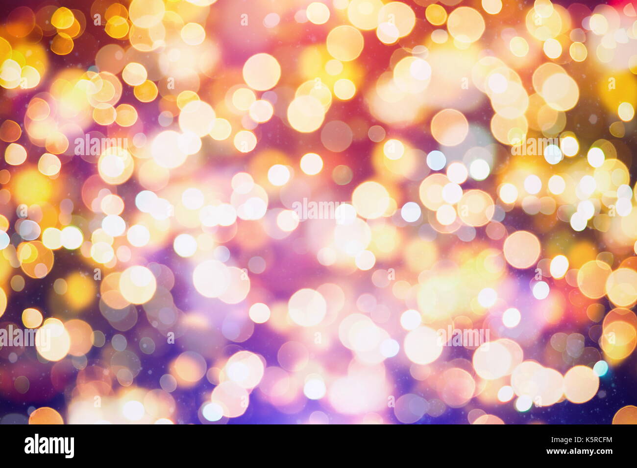 Bright light spots abstract bokeh blurred texture background Stock ...