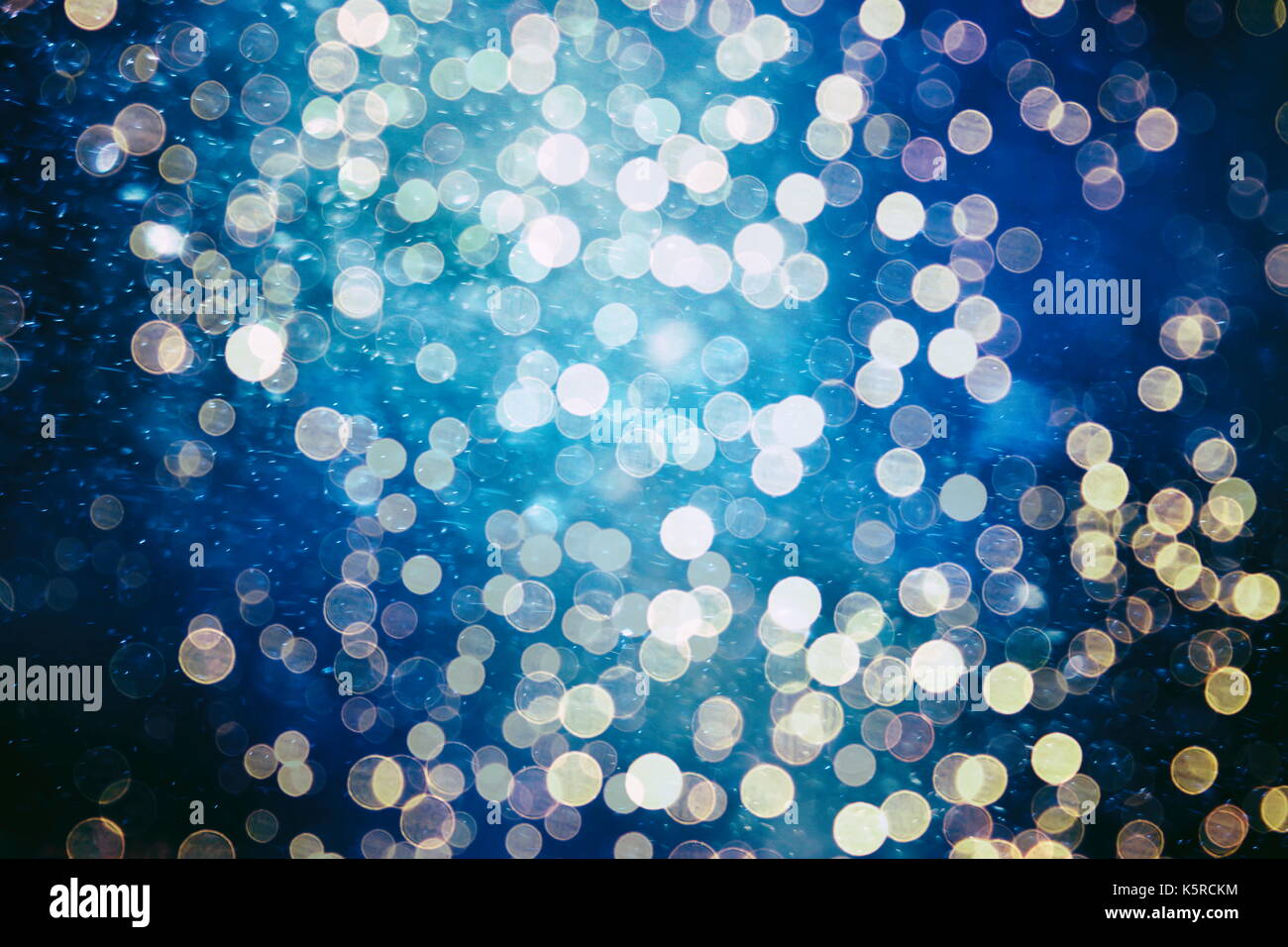 Bright light spots abstract bokeh blurred texture background Stock ...