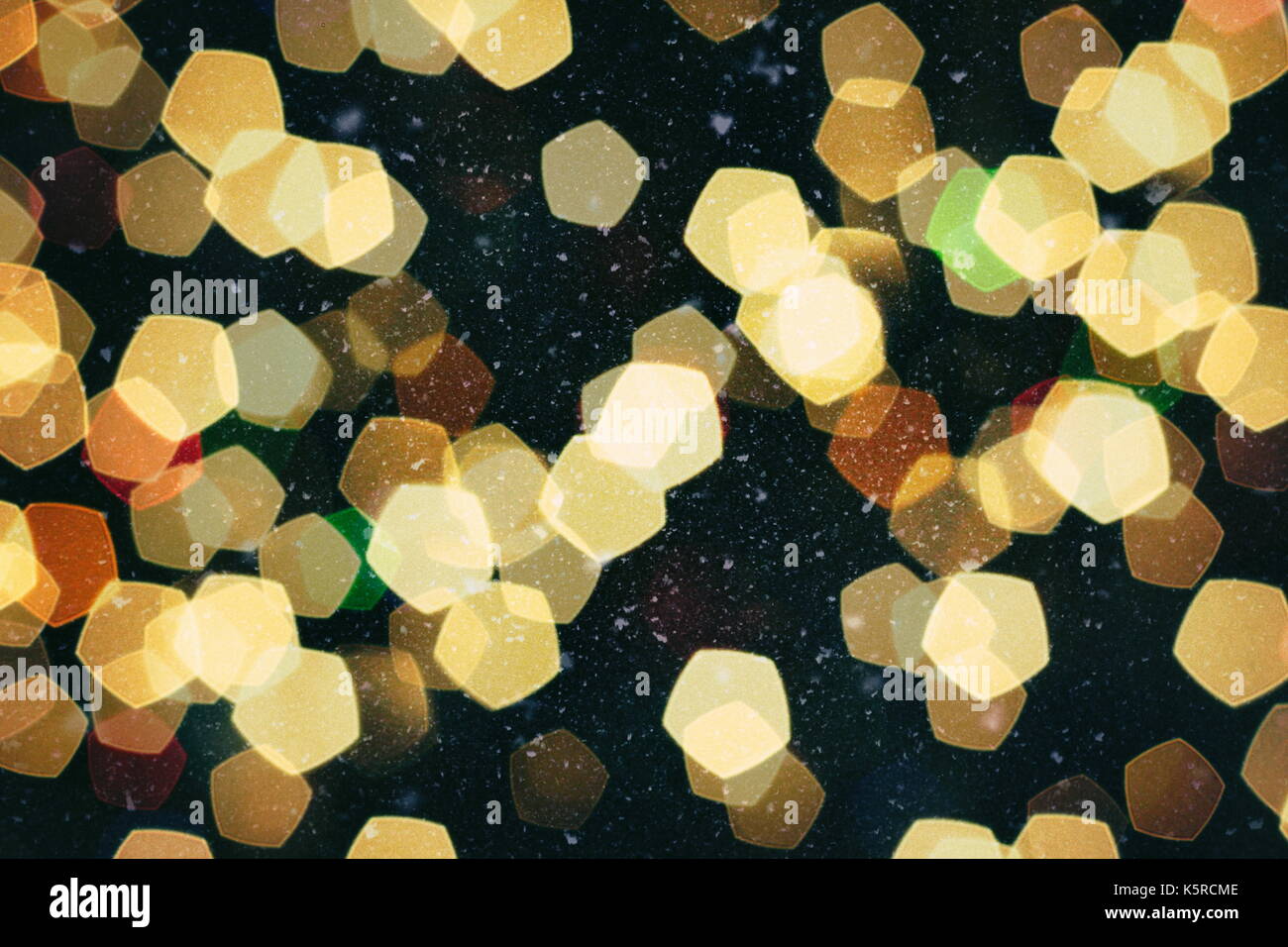 Bright light spots abstract bokeh blurred texture background Stock ...