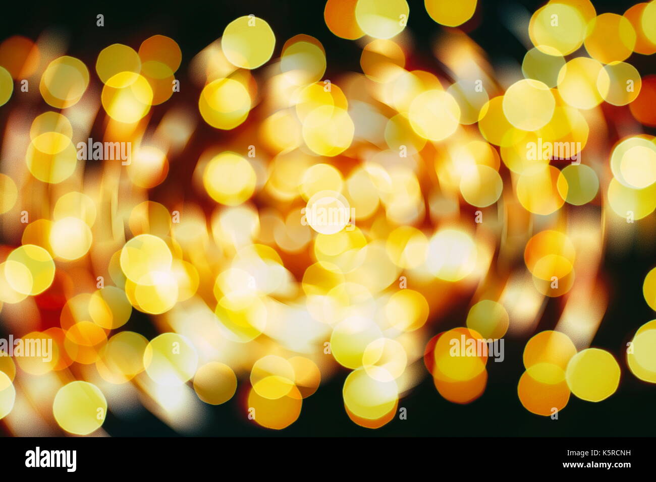 Bright light spots abstract bokeh blurred texture background Stock ...