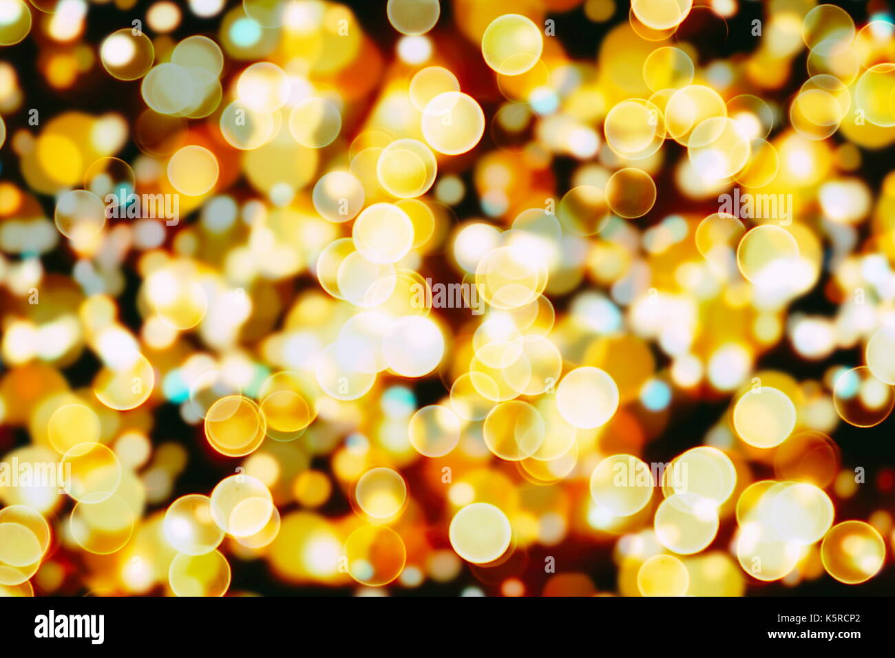 Bright light spots abstract bokeh blurred texture background Stock ...