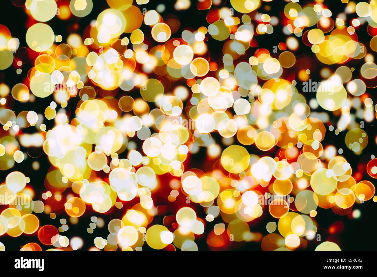 Bright light spots abstract bokeh blurred texture background Stock ...