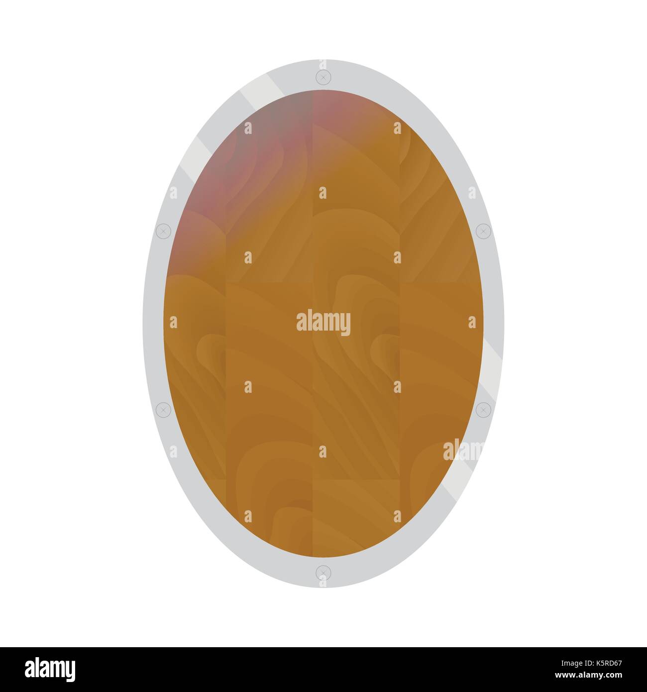 Flat oval shape hi-res stock photography and images - Alamy