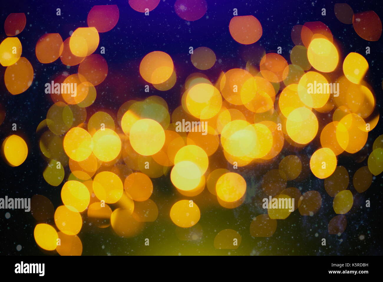 Bright light spots abstract bokeh blurred texture background Stock ...