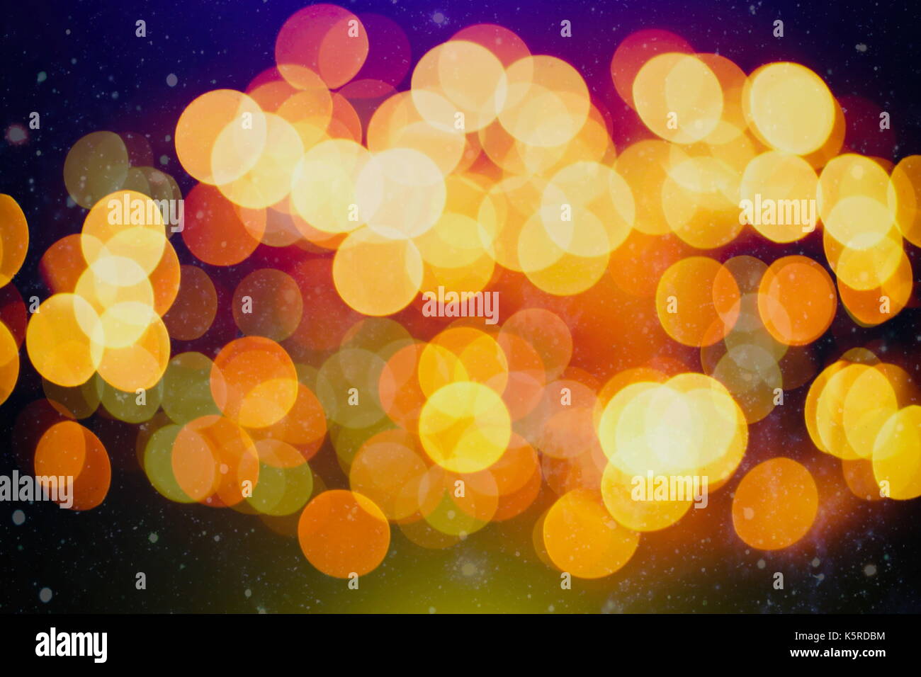 Bright light spots abstract bokeh blurred texture background Stock ...