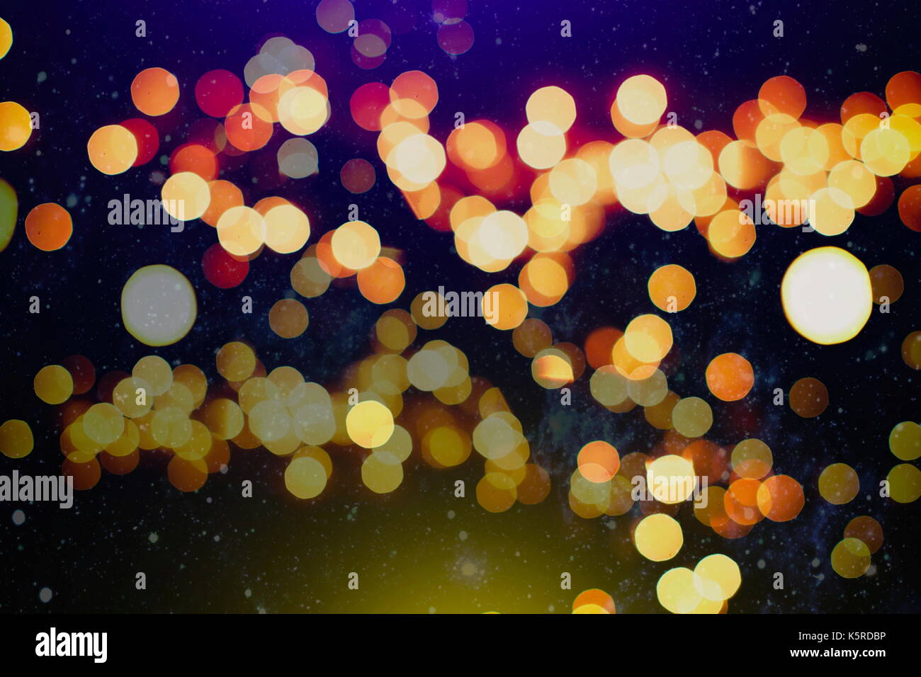Bright light spots abstract bokeh blurred texture background Stock ...