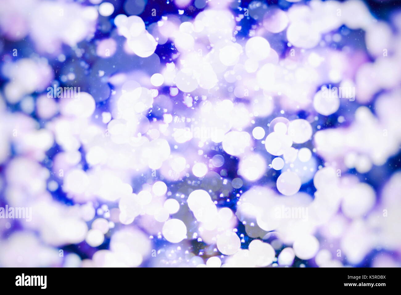 Bright light spots abstract bokeh blurred texture background Stock ...