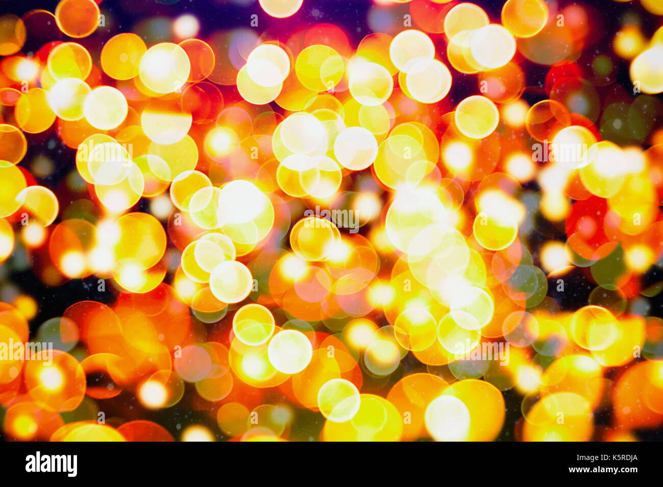 Bright light spots abstract bokeh blurred texture background Stock ...
