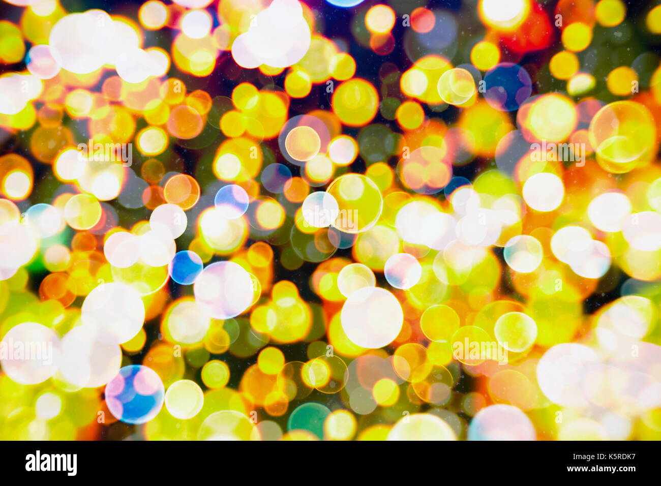 Bright light spots abstract bokeh blurred texture background Stock ...